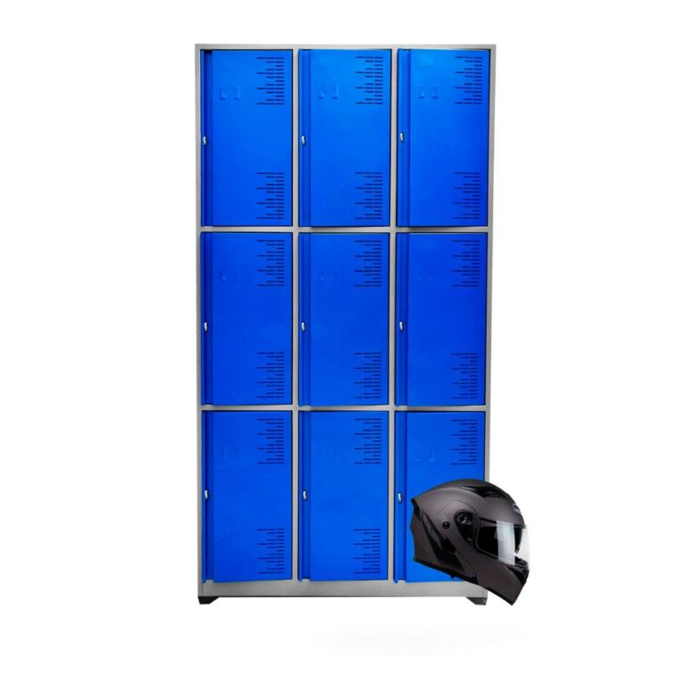 Locker Metálico 12 Puestos - Industrias Cruz Centro